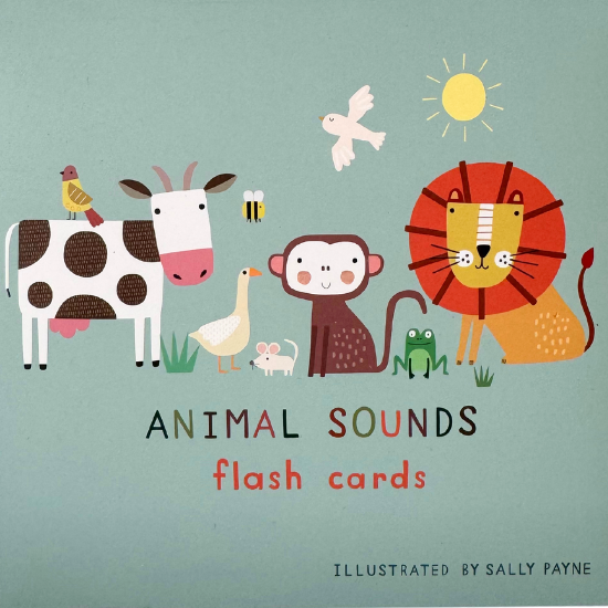 Ains and LJ Animal Sounds Flashcards | Bitsy Boxes