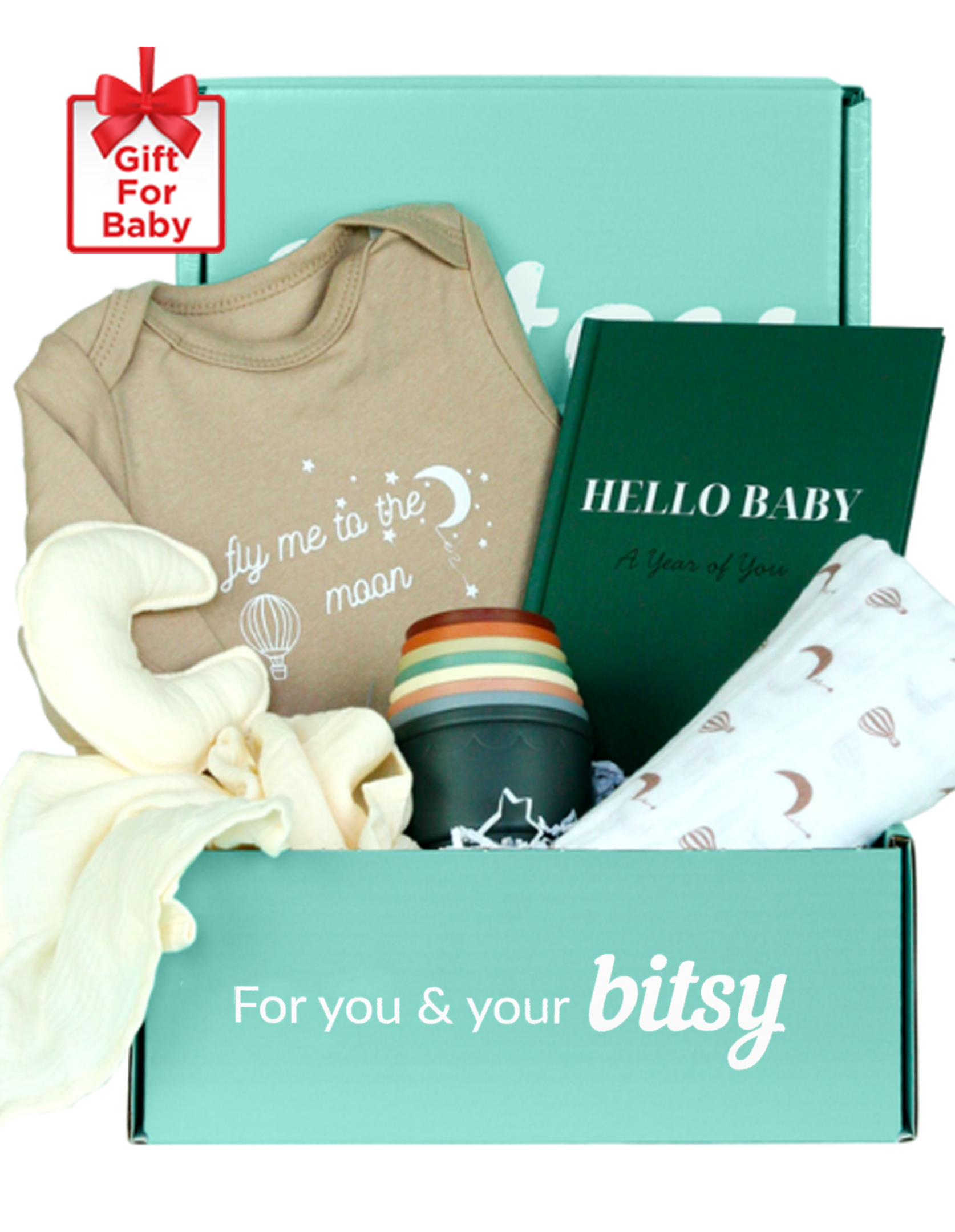 Bitsy Boxes Newborn Gift Box - Neutral | Bump Boxes