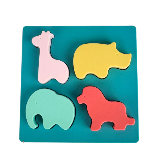Bitsy Silicone Animal Puzzle | Bump Boxes