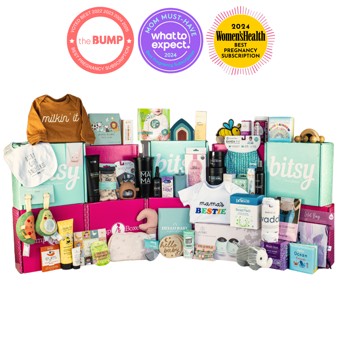 Bump Boxes 12 Month Pregnancy Subscription Box | Bitsy Boxes