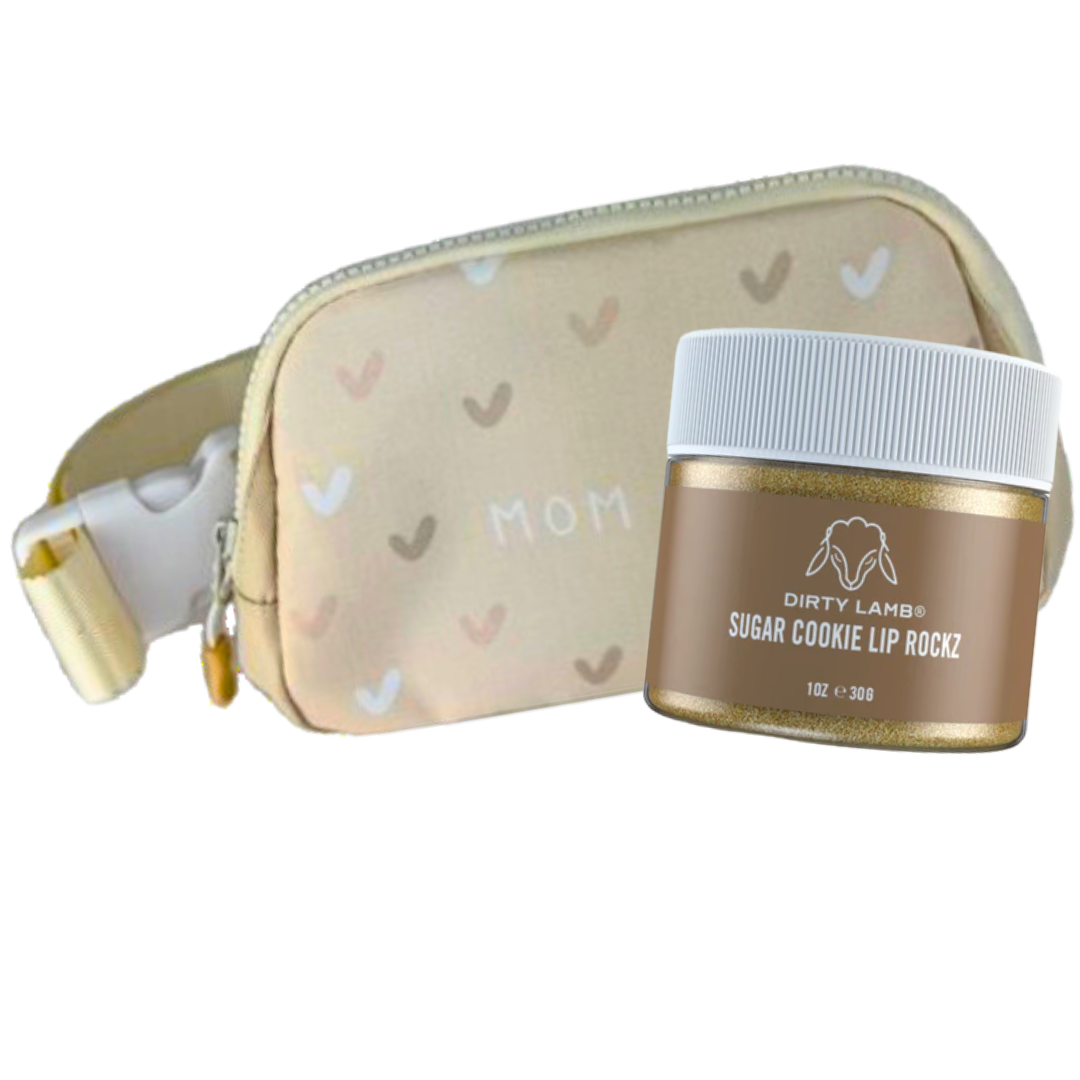 Bump Boxes Crossbody + Lip Scrub Gift Set | Bitsy Boxes