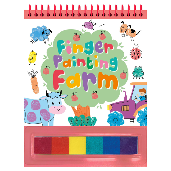 Igloo Books Finger Painting Farm Activity Book | Bitsy Boxes